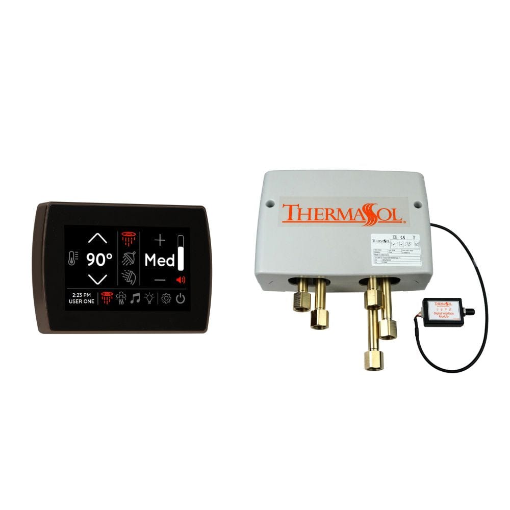 ThermaSol Digital Shower Package with Flushmount SignaTouch — My Sauna Plus